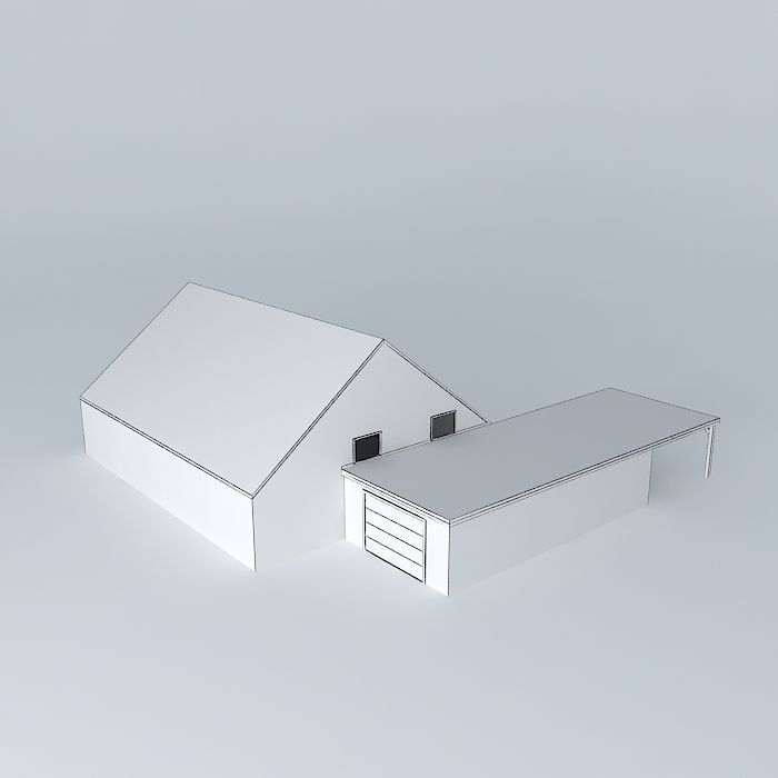 Garage free 3D model | CGTrader
