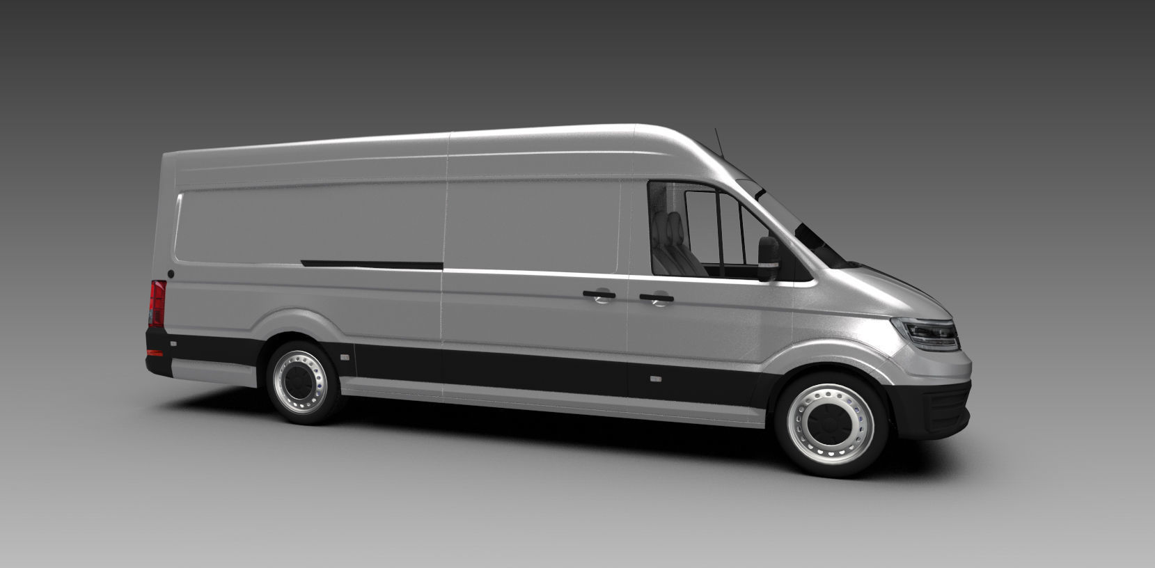 VW Crafter Kasten 3D model | CGTrader