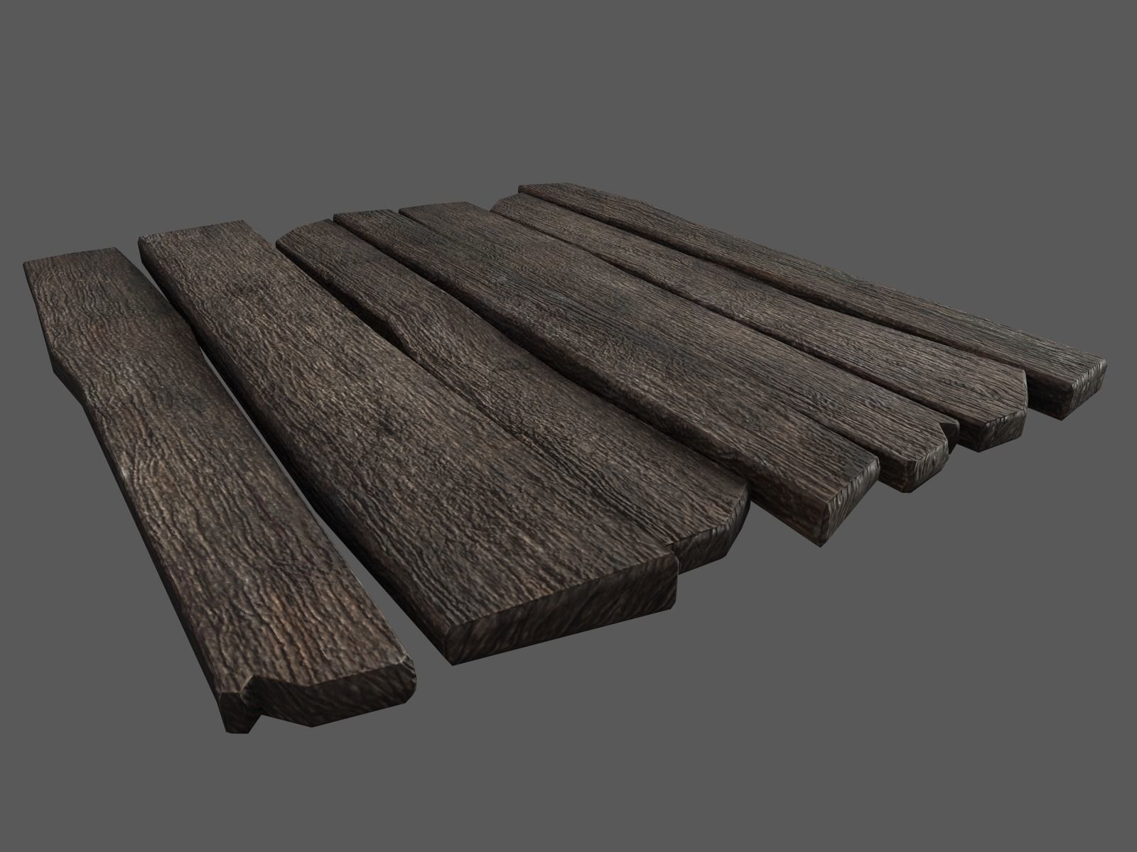 Old planks free VR / AR / low-poly 3D model | CGTrader