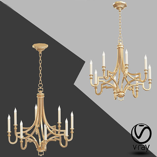 Chapman Visual Comfort Gallery 3D model | CGTrader