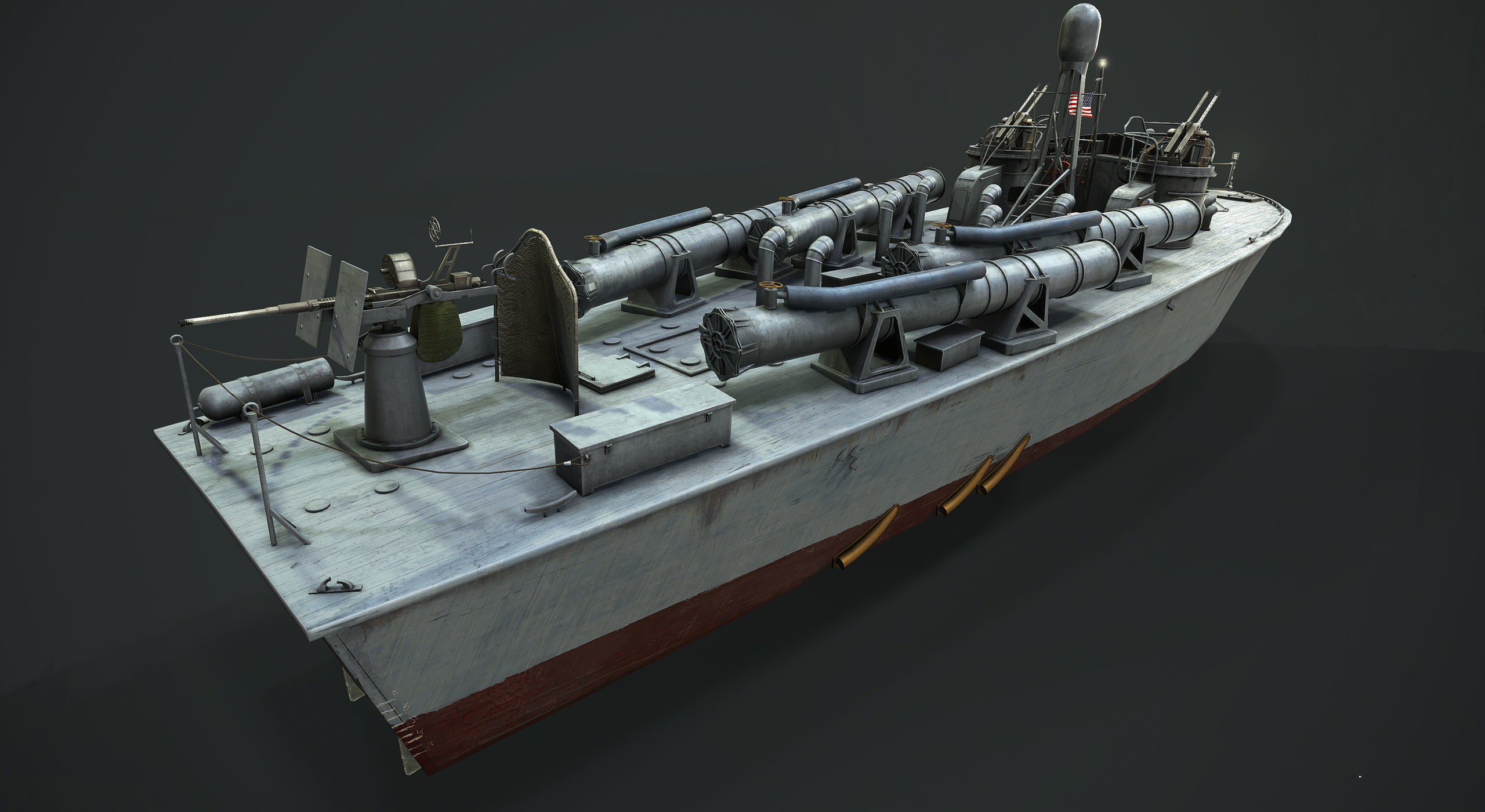 3D model Higgins PT 71 VR / AR / low-poly | CGTrader