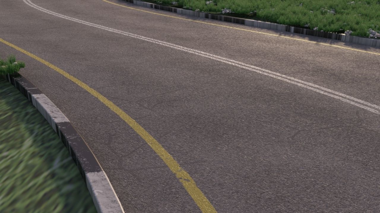 Realistic road 3D model | CGTrader