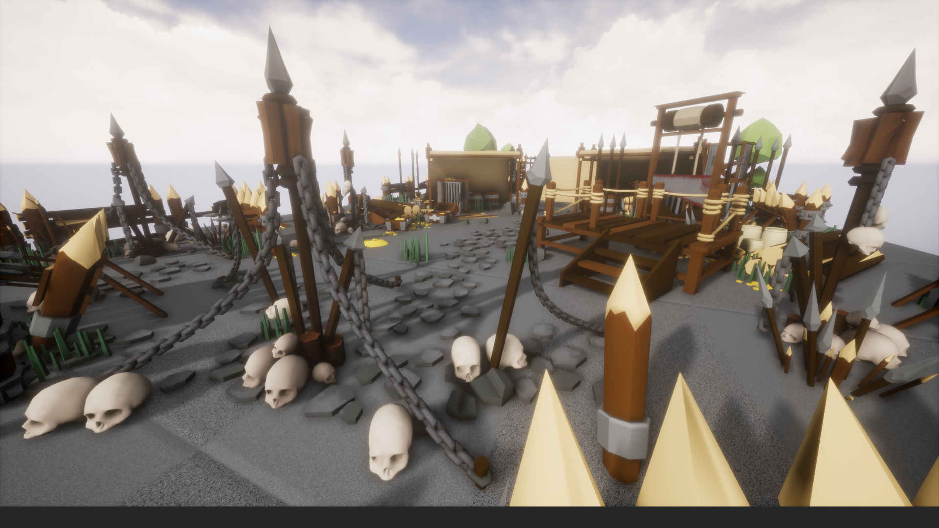 3D model stylized medieval object VR / AR / low-poly | CGTrader