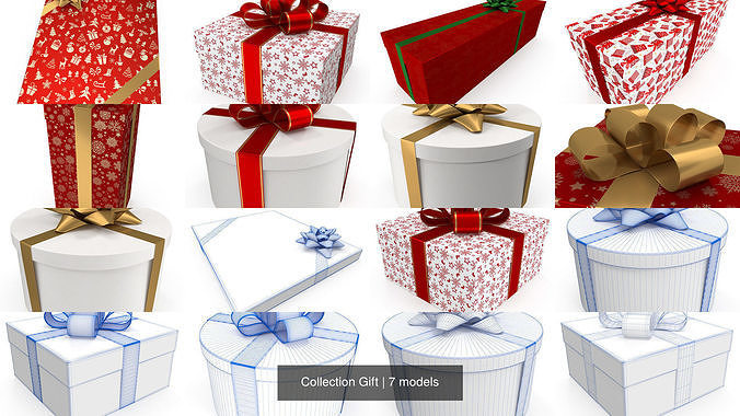 Collection Christmas Gift | CGTrader