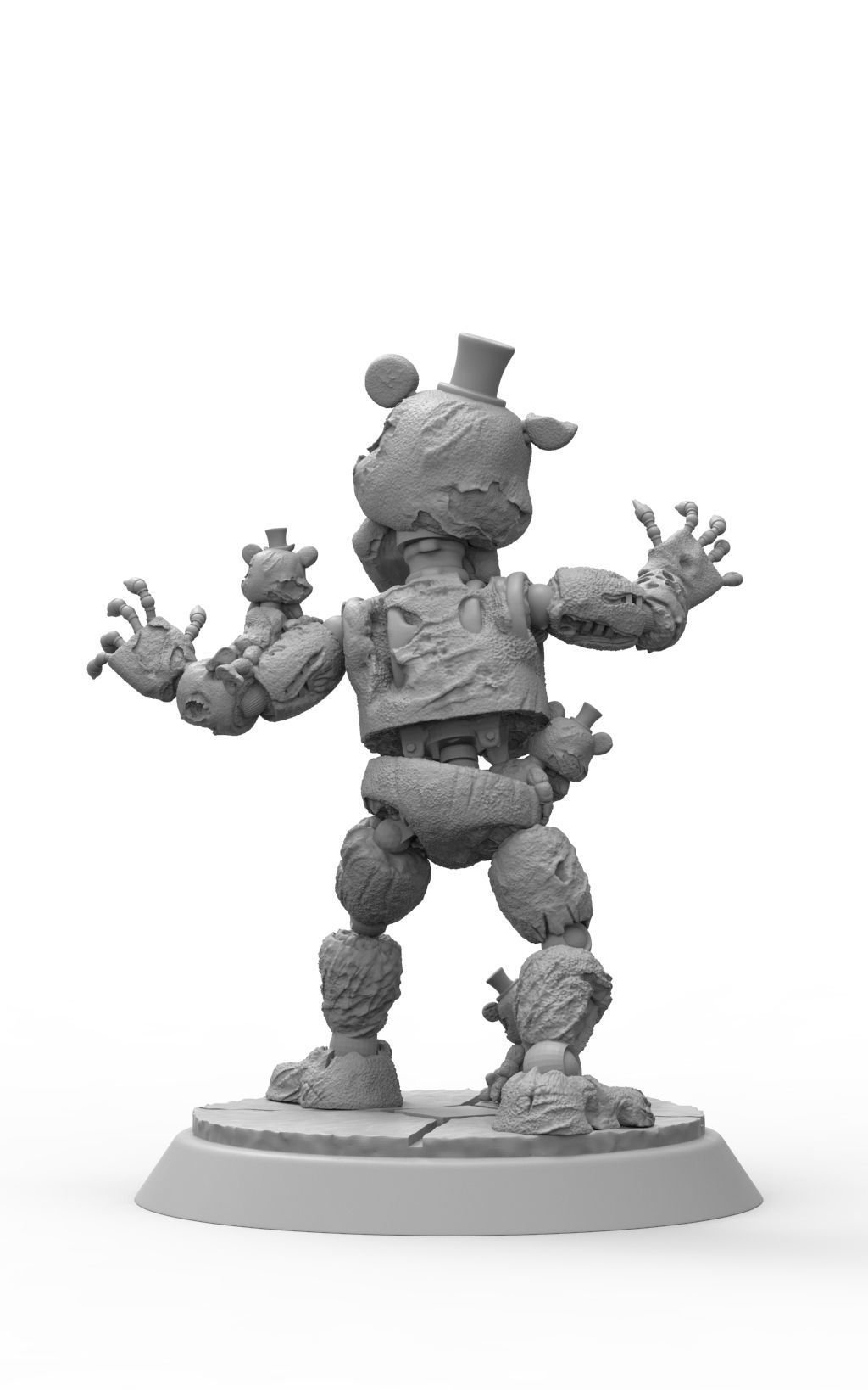 Nightmare Freddy 3D model for printing 3D model 3D printable | CGTrader