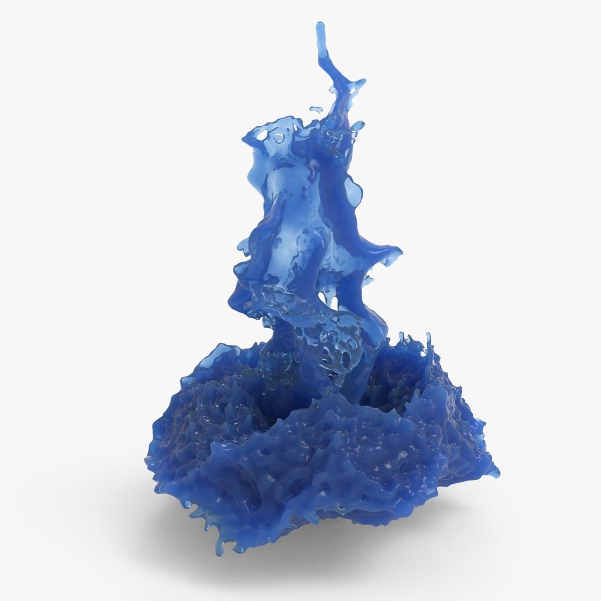 Water Blast Splash 3D model | CGTrader