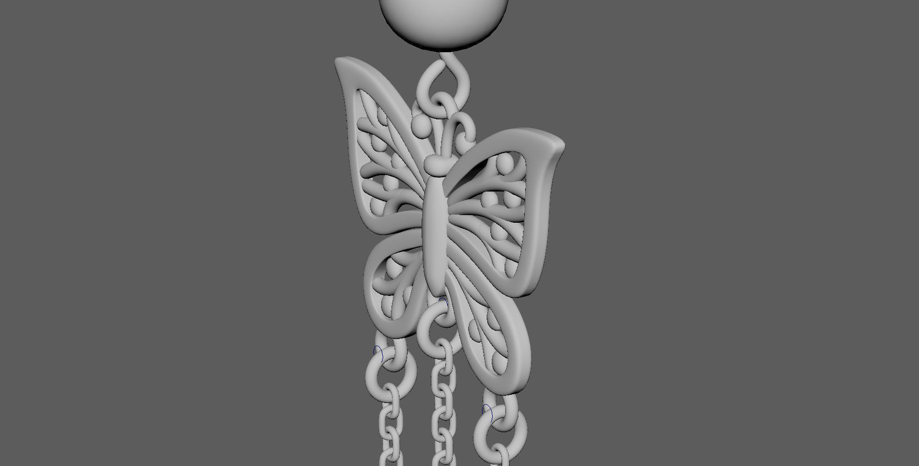 3D model Chinese Traditional Flower Golden Hairstick-Hair Pin ...