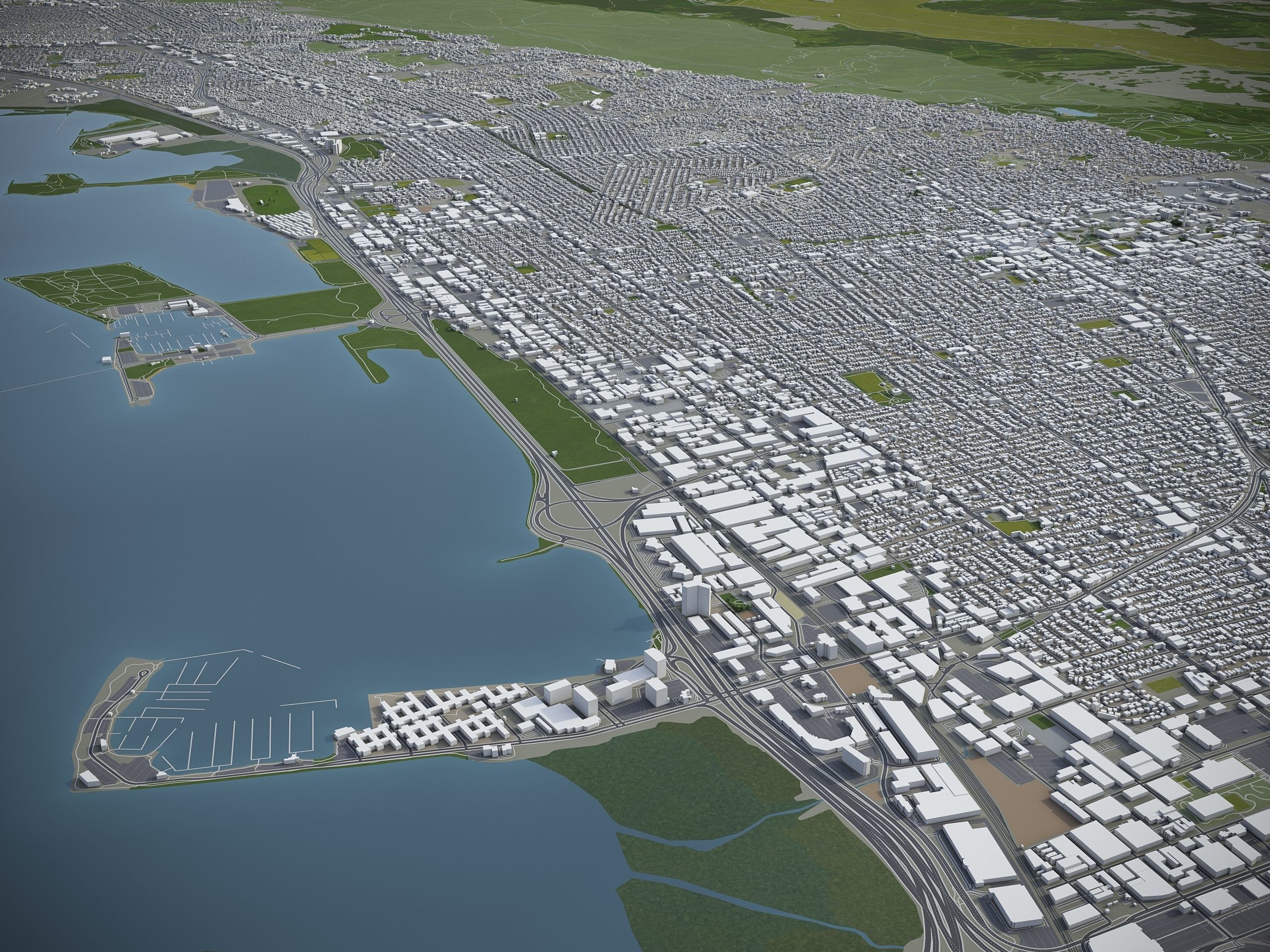 San Francisco Bay - all cities 3D Model Collection | CGTrader