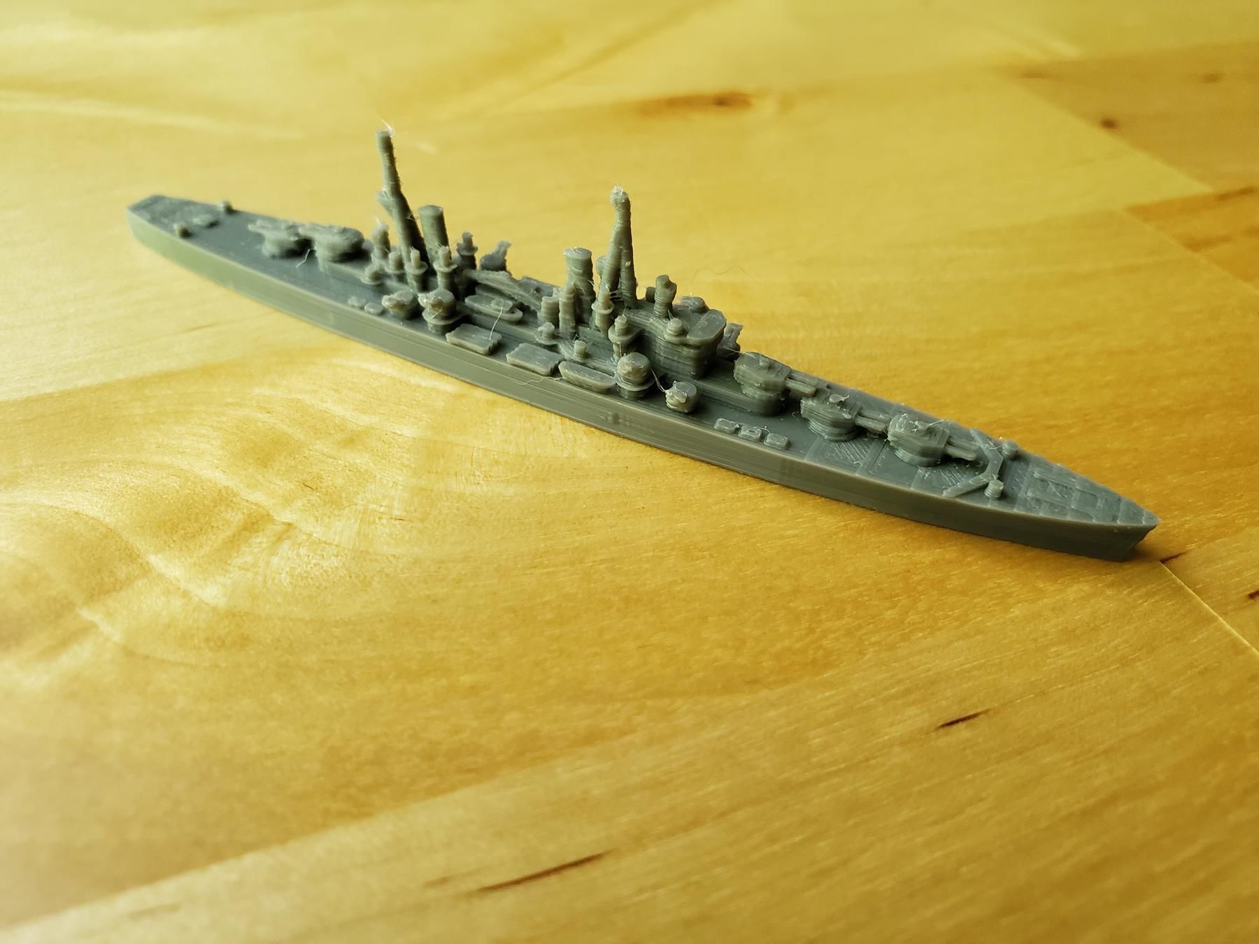 British Minotaur Class Cruiser Warship 3D model 3D printable | CGTrader