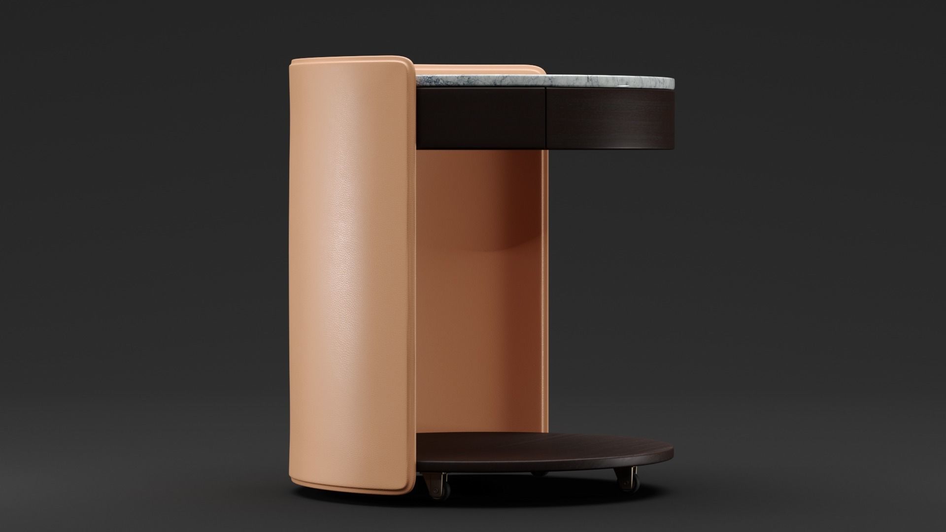 Camerich HARMON Side Table 3D model | CGTrader