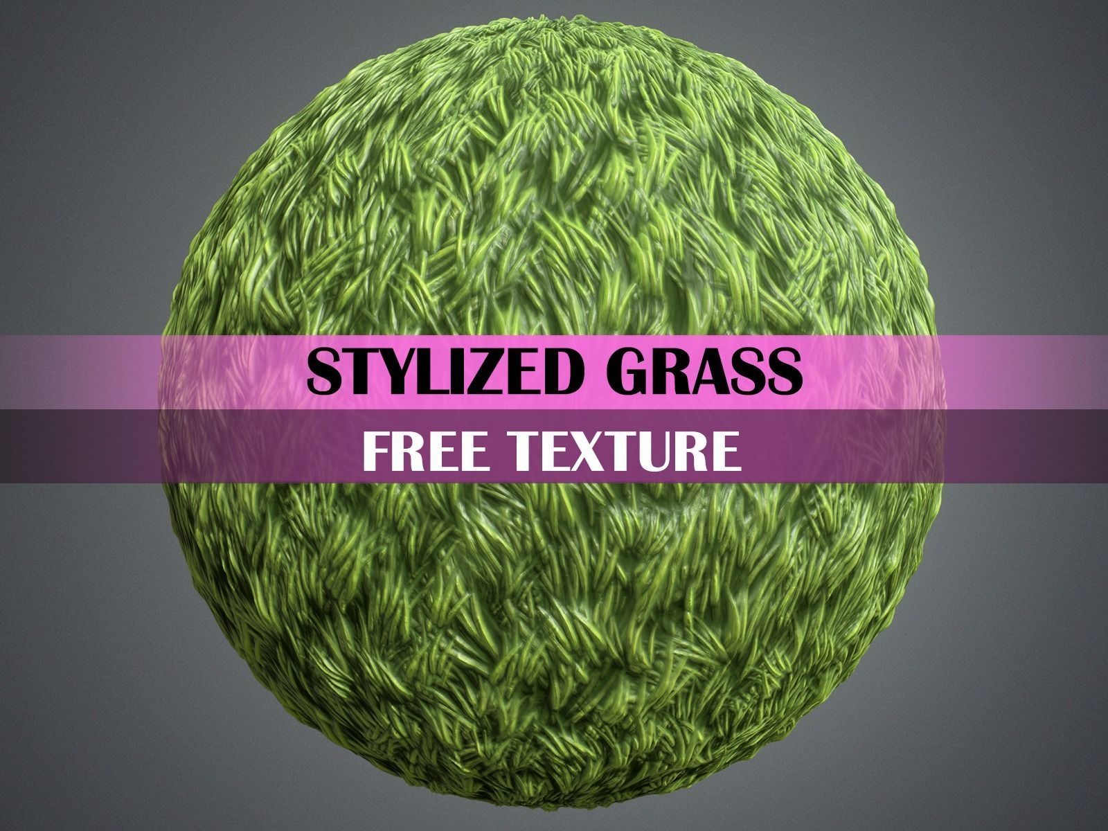 Stylized Grass Texture Free free VR / AR / low-poly Texture | CGTrader