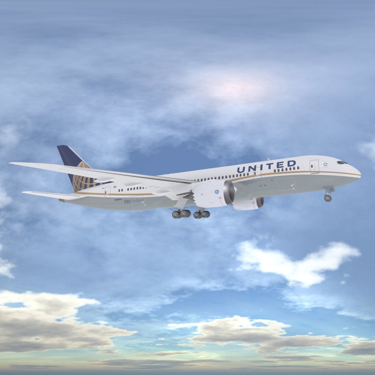 Boeing 787-8 Dreamliner 3D model | CGTrader
