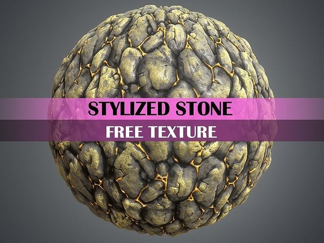Stylized Rock Texture free VR / AR / low-poly Texture | CGTrader