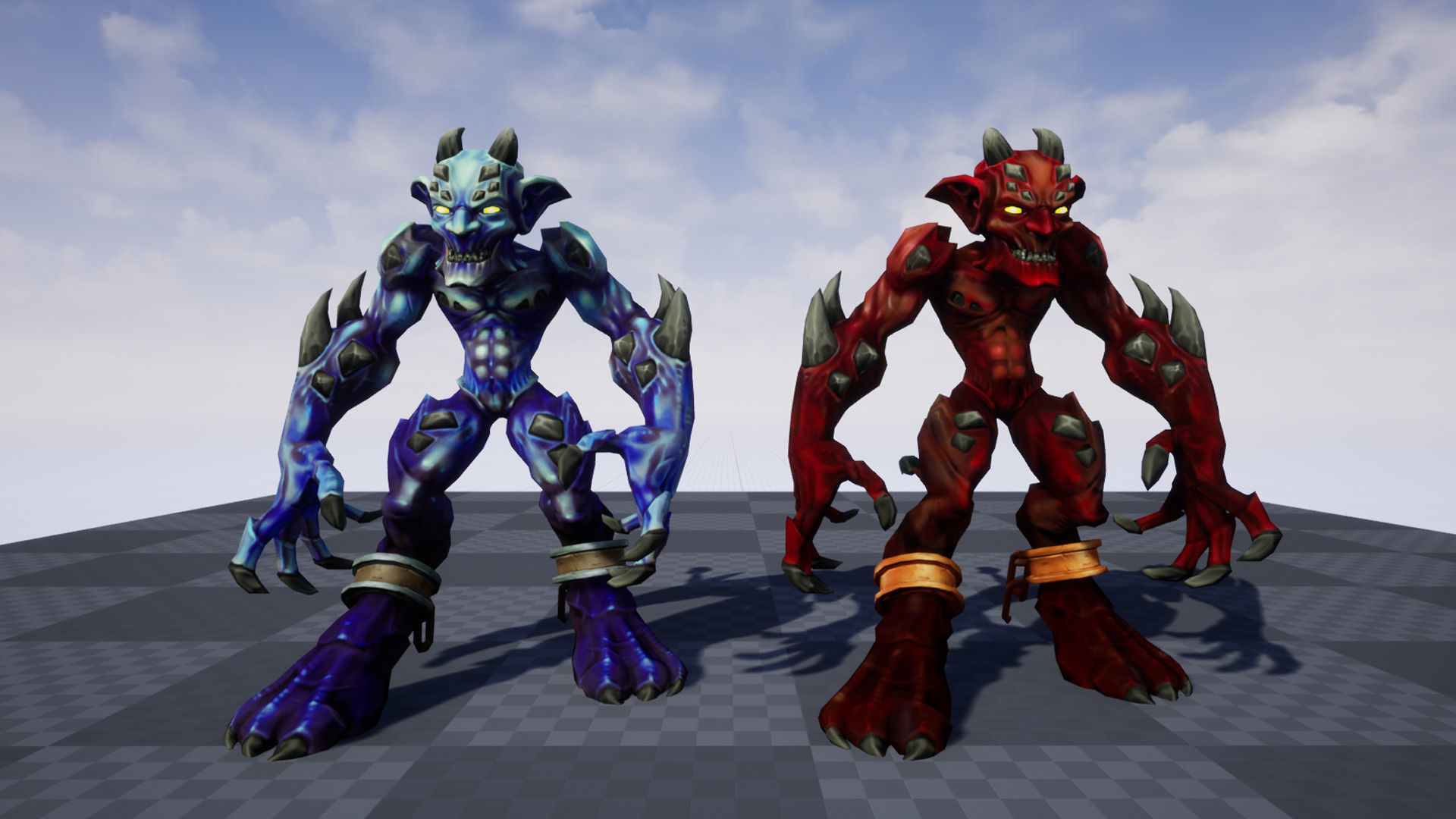 3D model Stylized Fantasy Imp VR / AR / low-poly rigged animated | CGTrader