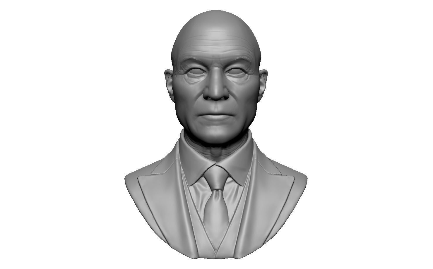 Charles Xavier Professor X 3D model 3D printable | CGTrader