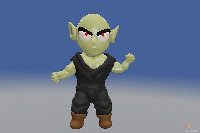 Cute Monster Ogre Chibi SD edition creature 3D model | CGTrader