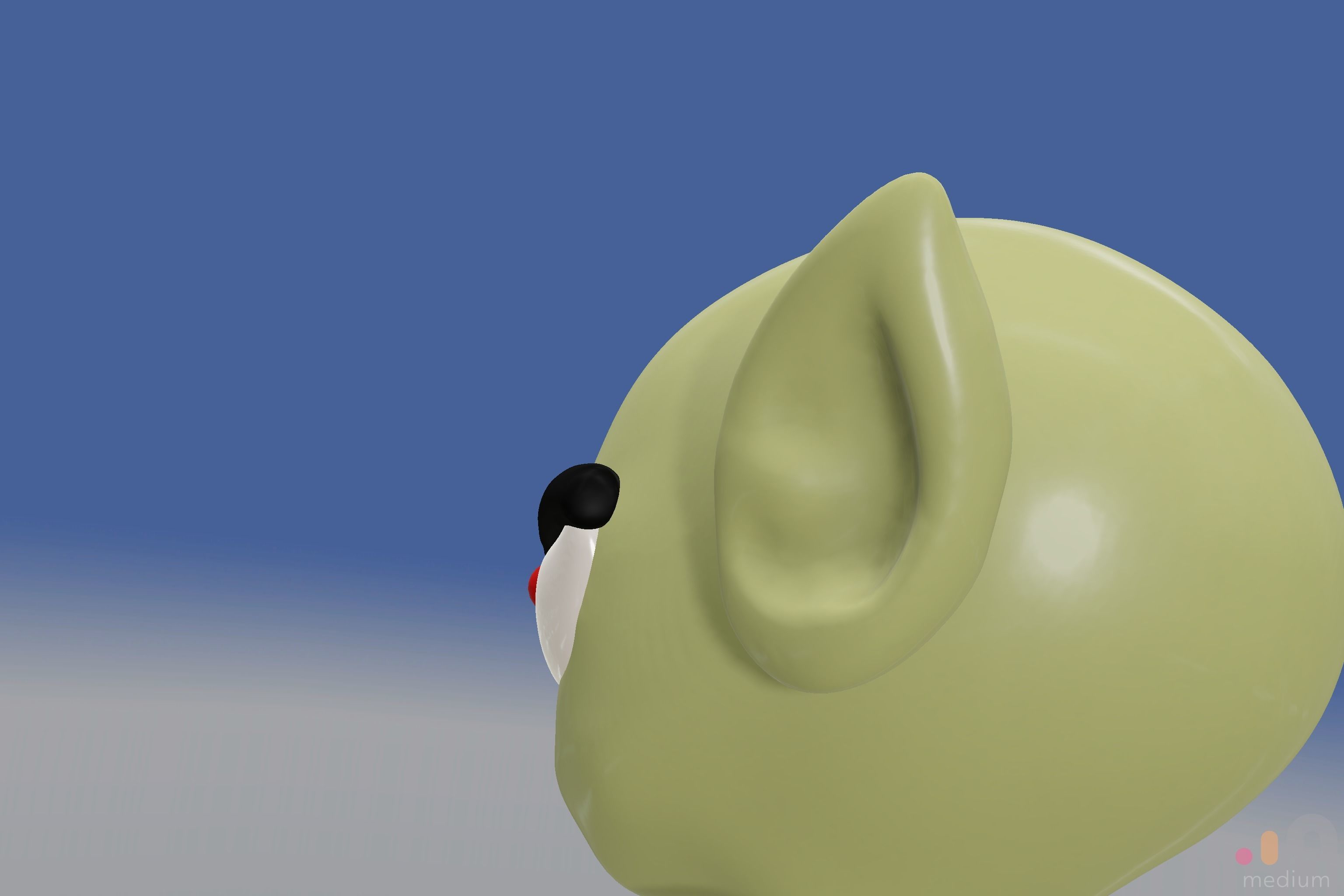 Cute Monster Ogre Chibi SD edition creature 3D model | CGTrader