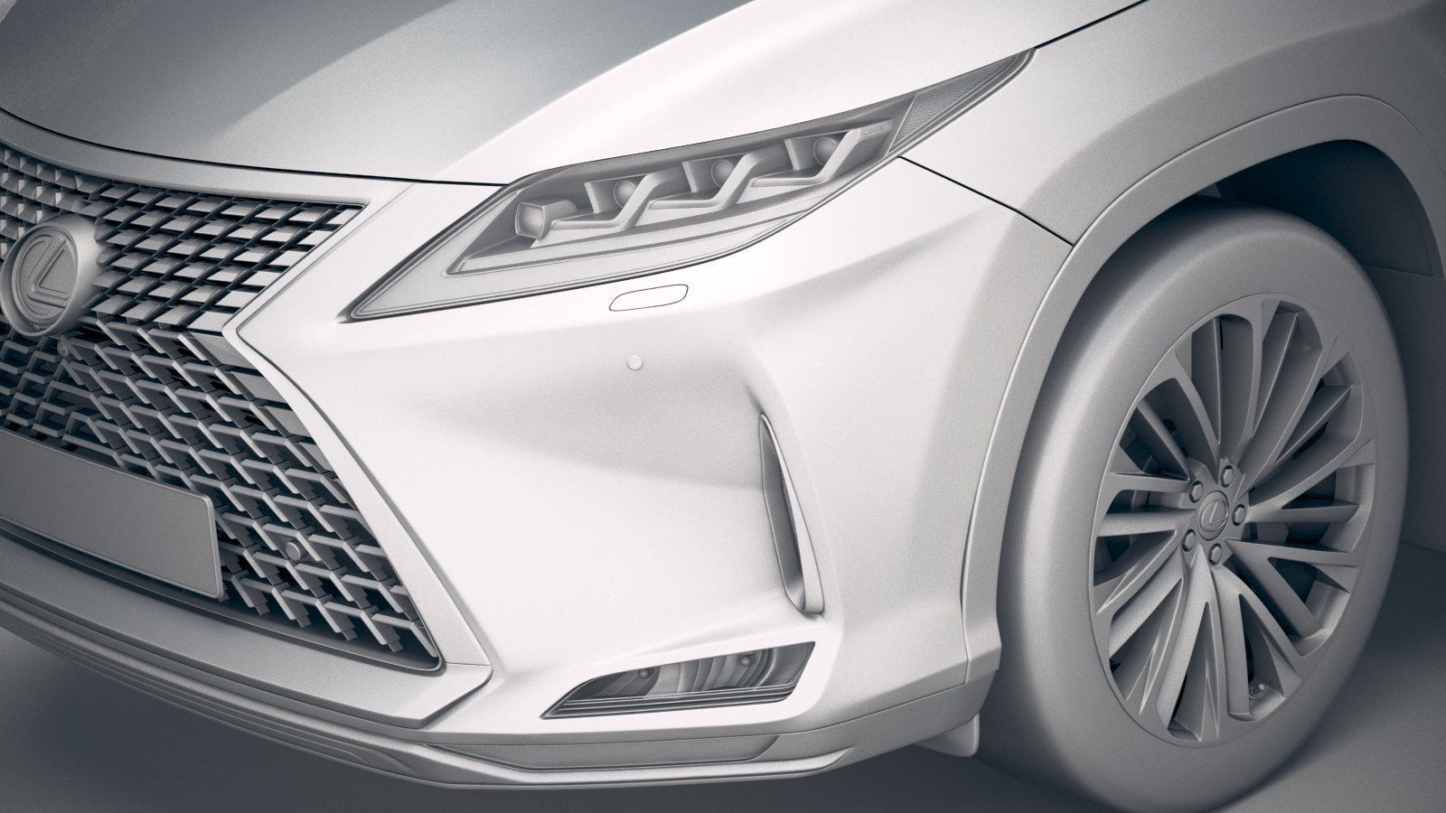 Lexus RX 2020 3D model | CGTrader