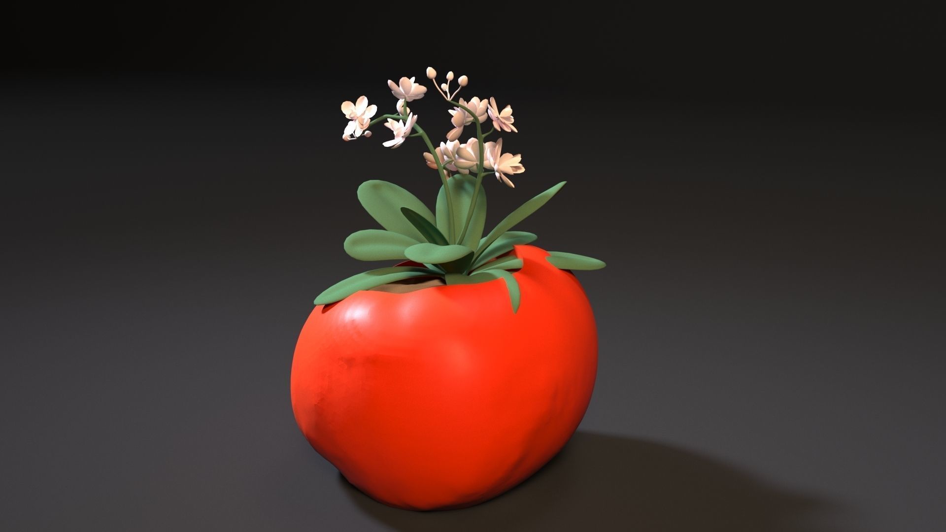 tomato planter 3D model 3D printable | CGTrader