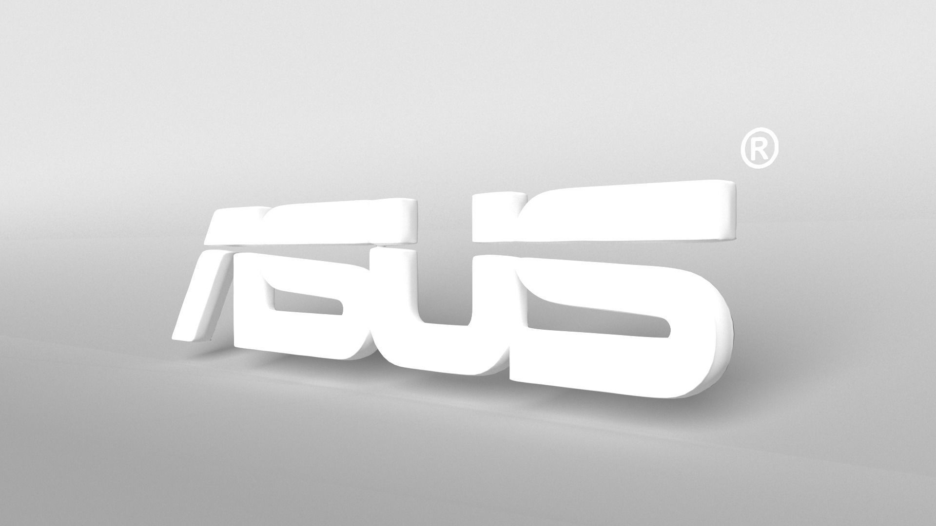 ASUS Logo 002 free VR / AR / low-poly 3D model | CGTrader