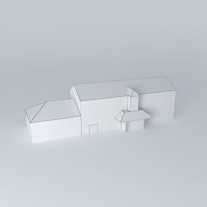 Granary Building free 3D model | CGTrader