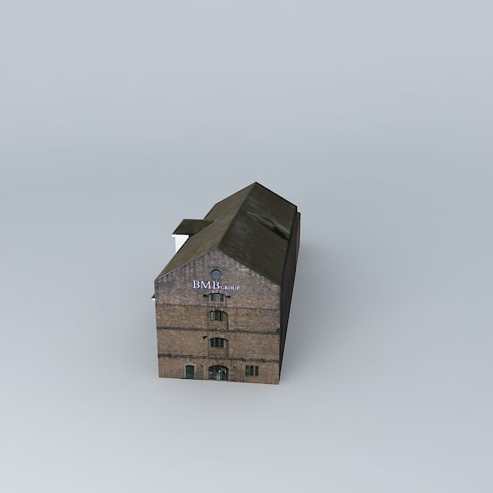 Granary Building free 3D model | CGTrader