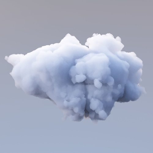 Polygon Cloud 15 3D model | CGTrader