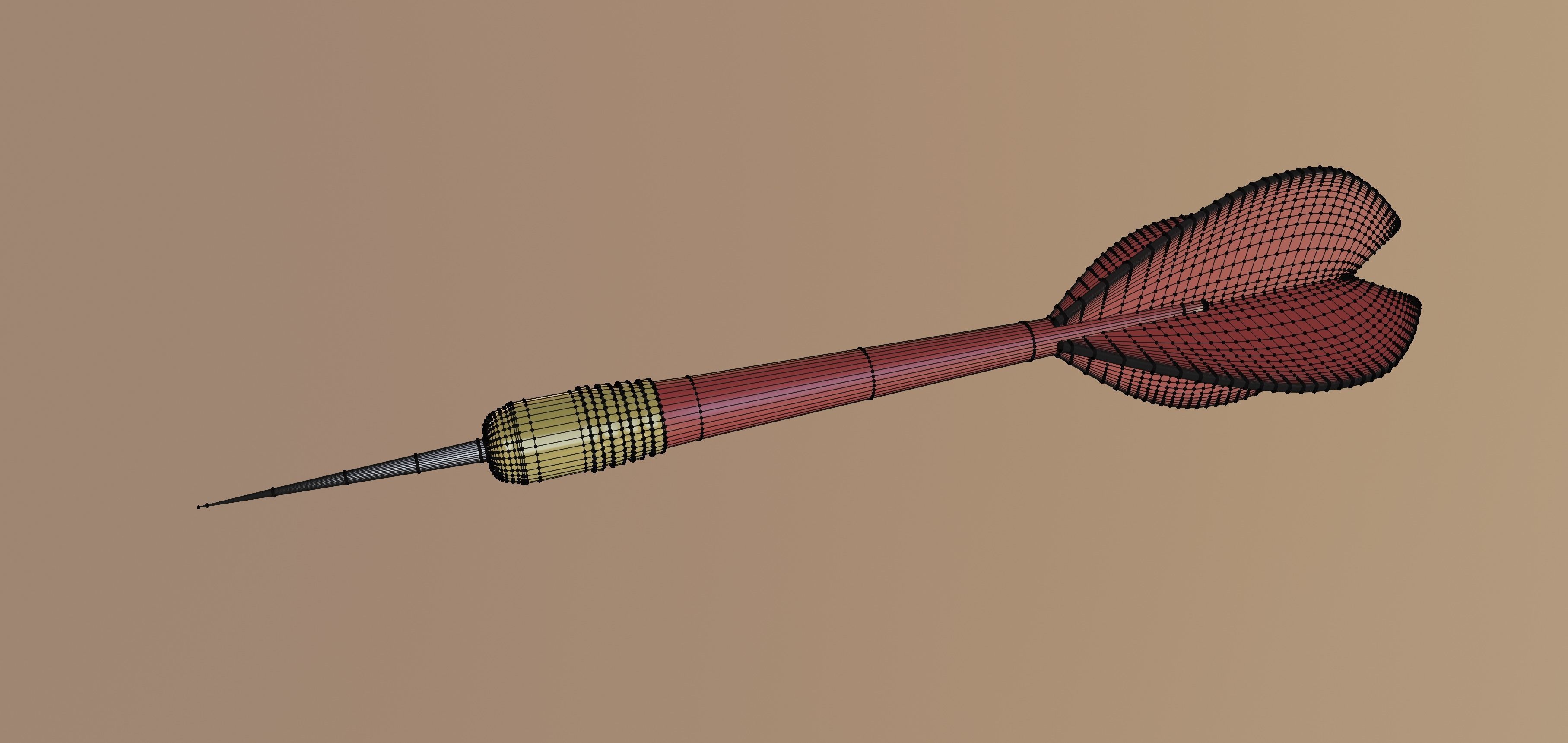 3D model Dart Model VR / AR / low-poly | CGTrader