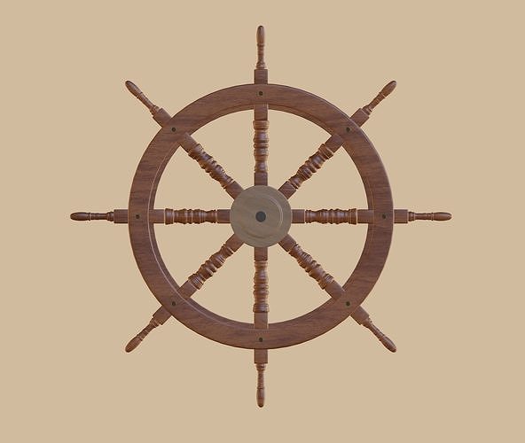 Handwheel 3D model | CGTrader