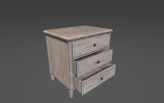Drawer free VR / AR / low-poly 3D model | CGTrader