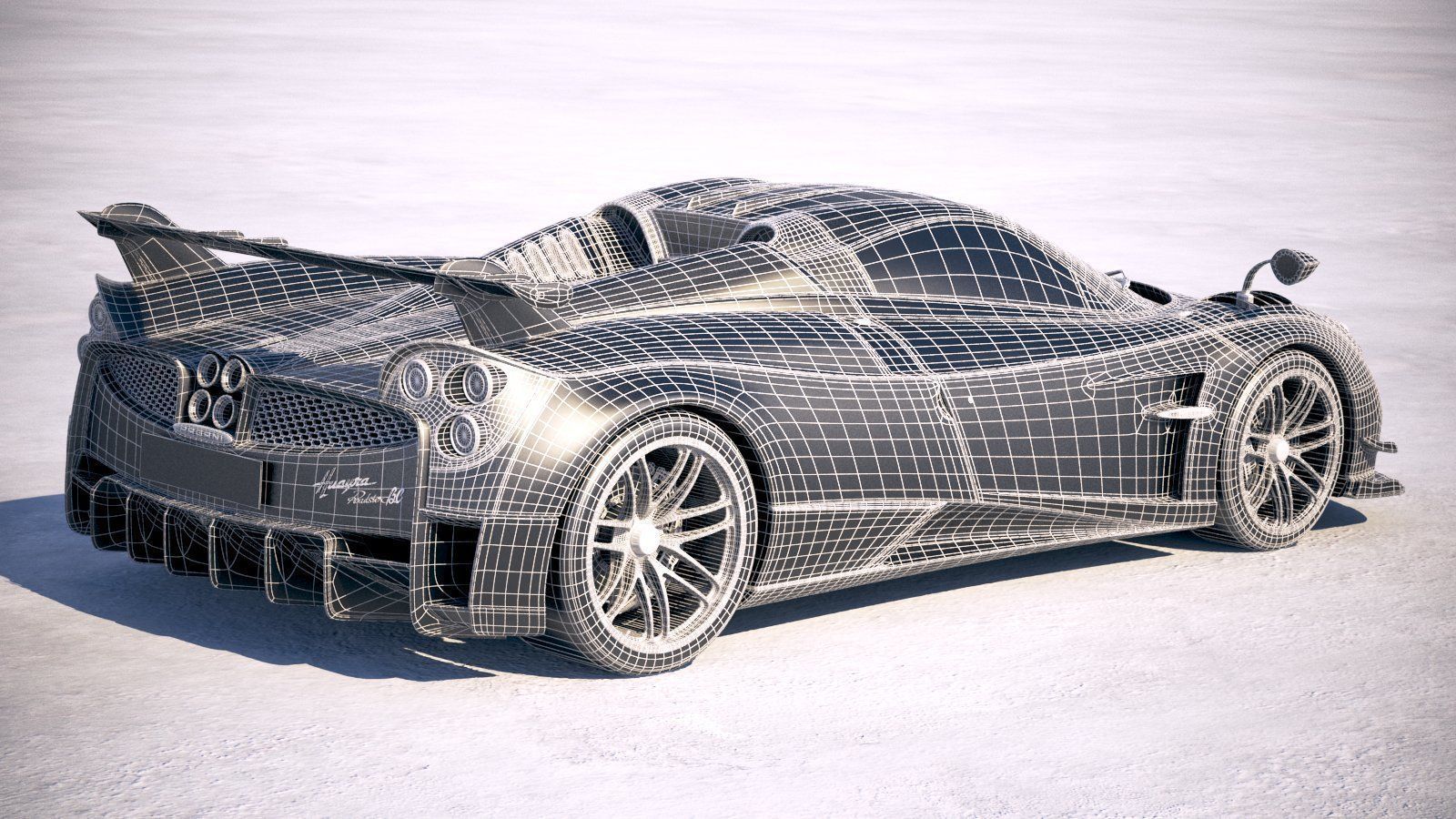 Pagani Huayra Roadster 2020 3D model | CGTrader