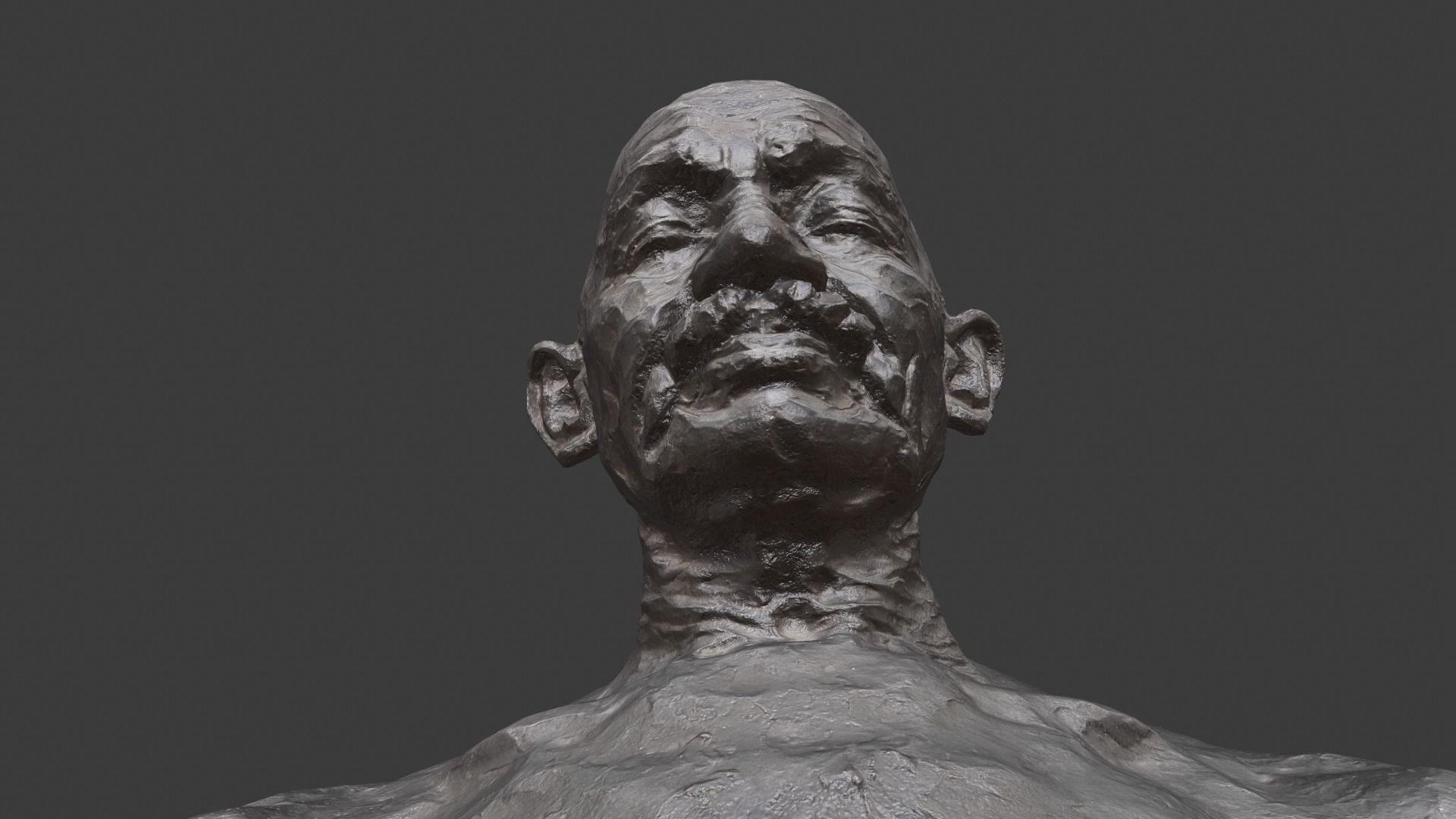 Gandhi by Ram Sutar 3DP 3D model 3D printable | CGTrader