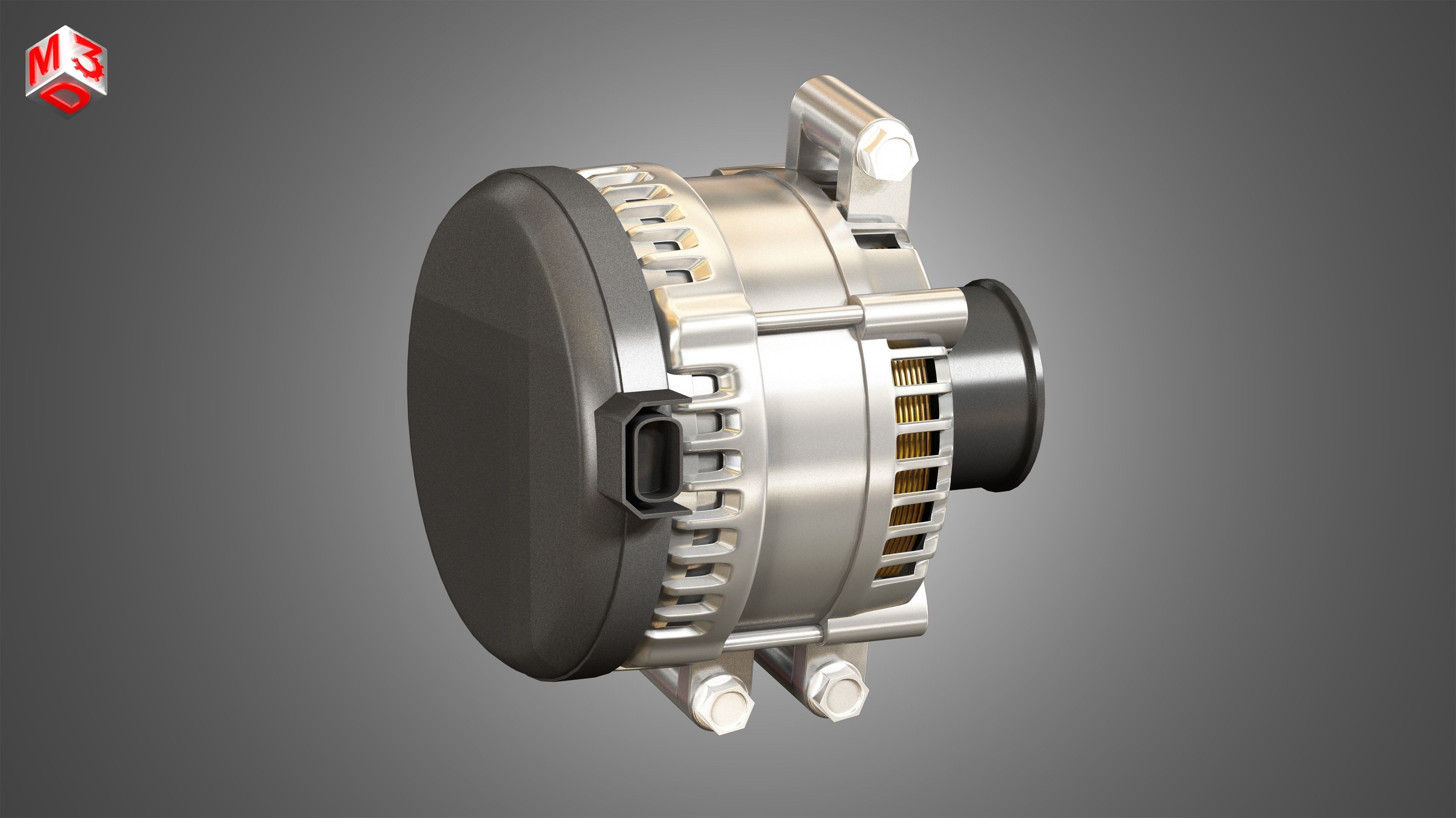 Alternator 3D model | CGTrader