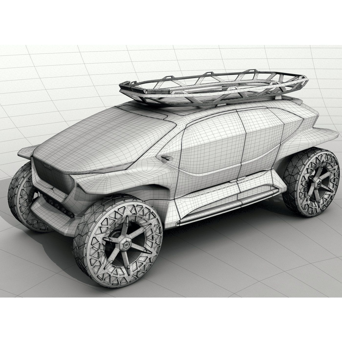 Audi AI Trail 3D model | CGTrader