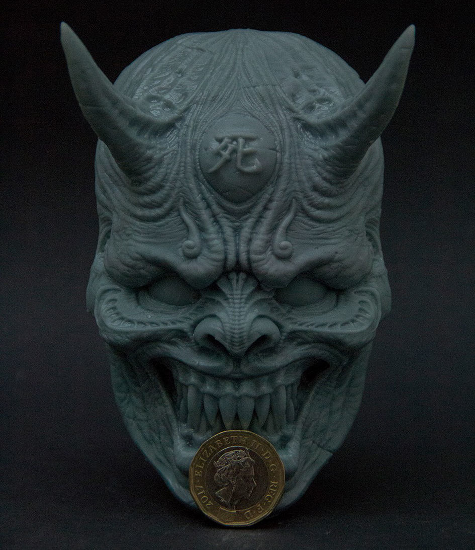 HANYA MASK 3D model 3D printable | CGTrader