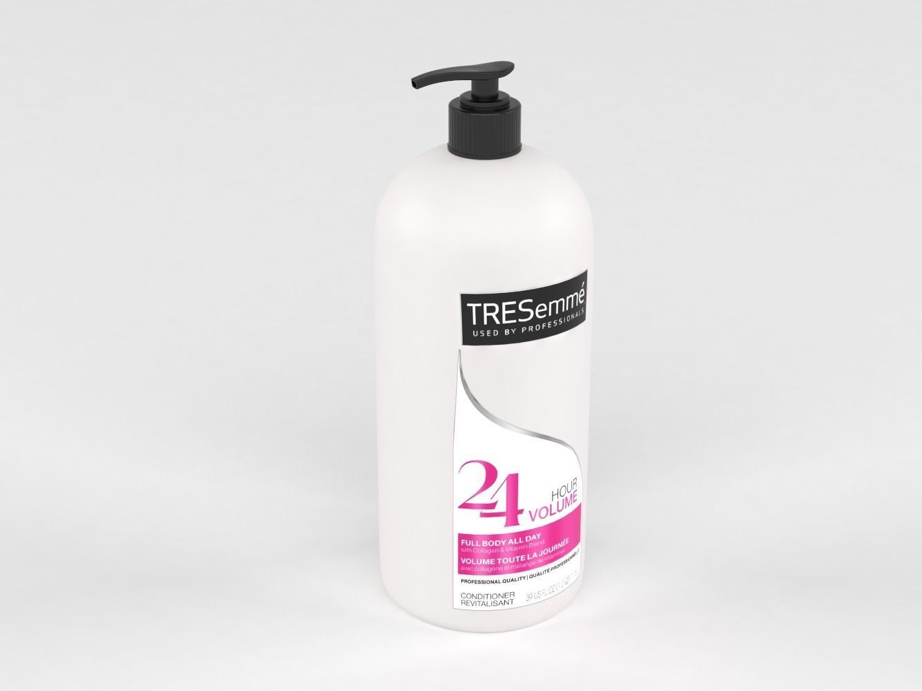 TRESemme 24 Hour Body Shampoo and Conditioner 3D model | CGTrader