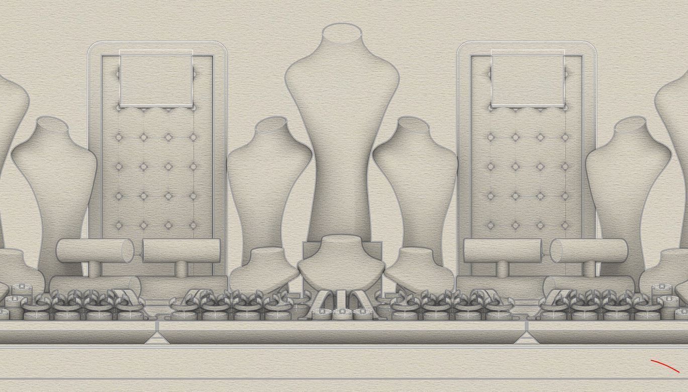 Window Display set 3D model 3D printable | CGTrader