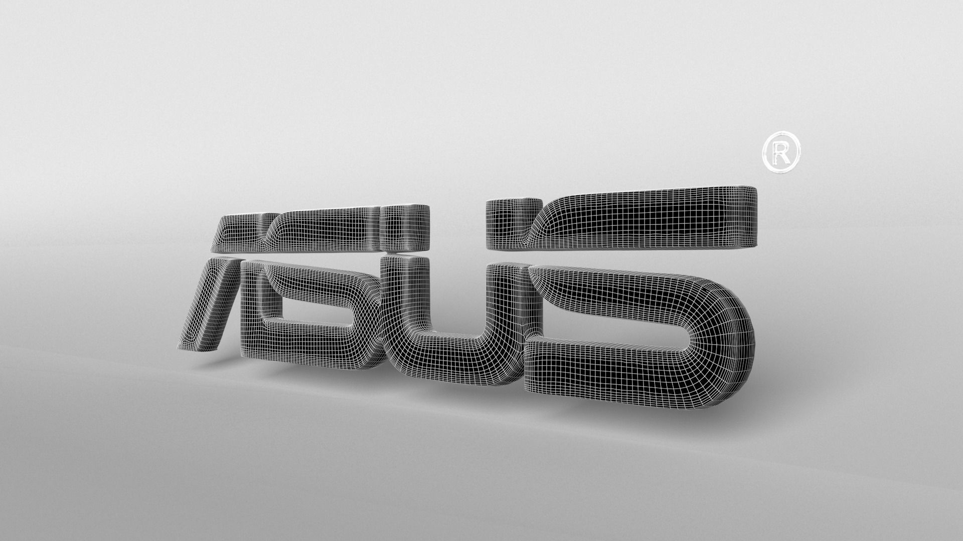ASUS Logo 006 free VR / AR / low-poly 3D model | CGTrader