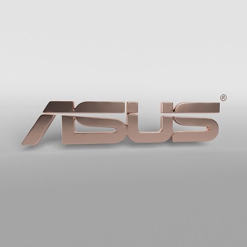 ASUS Logo 006 free VR / AR / low-poly 3D model | CGTrader