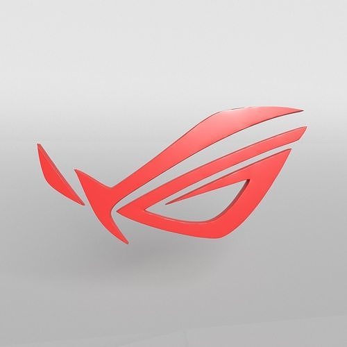 ROG Logo version1 003 free VR / AR / low-poly 3D model | CGTrader