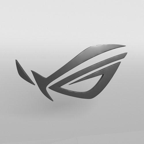 ROG Logo version1 004 free VR / AR / low-poly 3D model | CGTrader