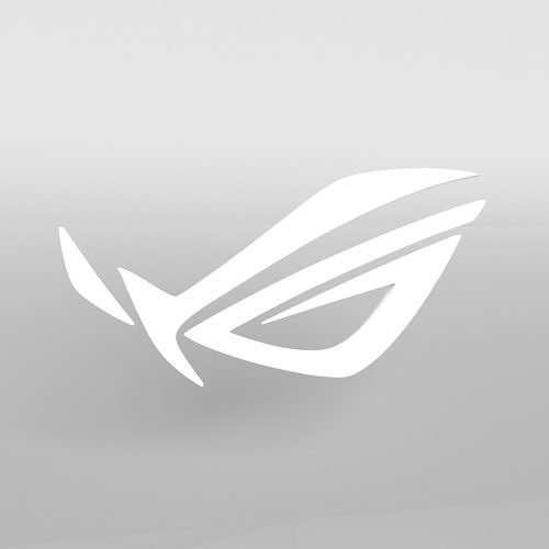 ROG Logo version1 005 free VR / AR / low-poly 3D model | CGTrader
