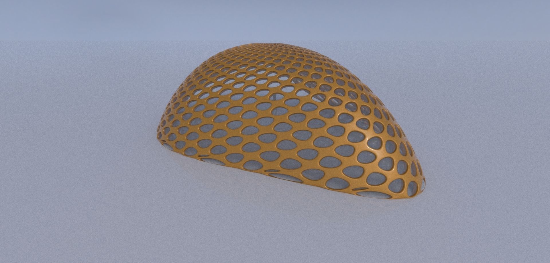 Open canopy structure with round perforations modern 3D model | CGTrader