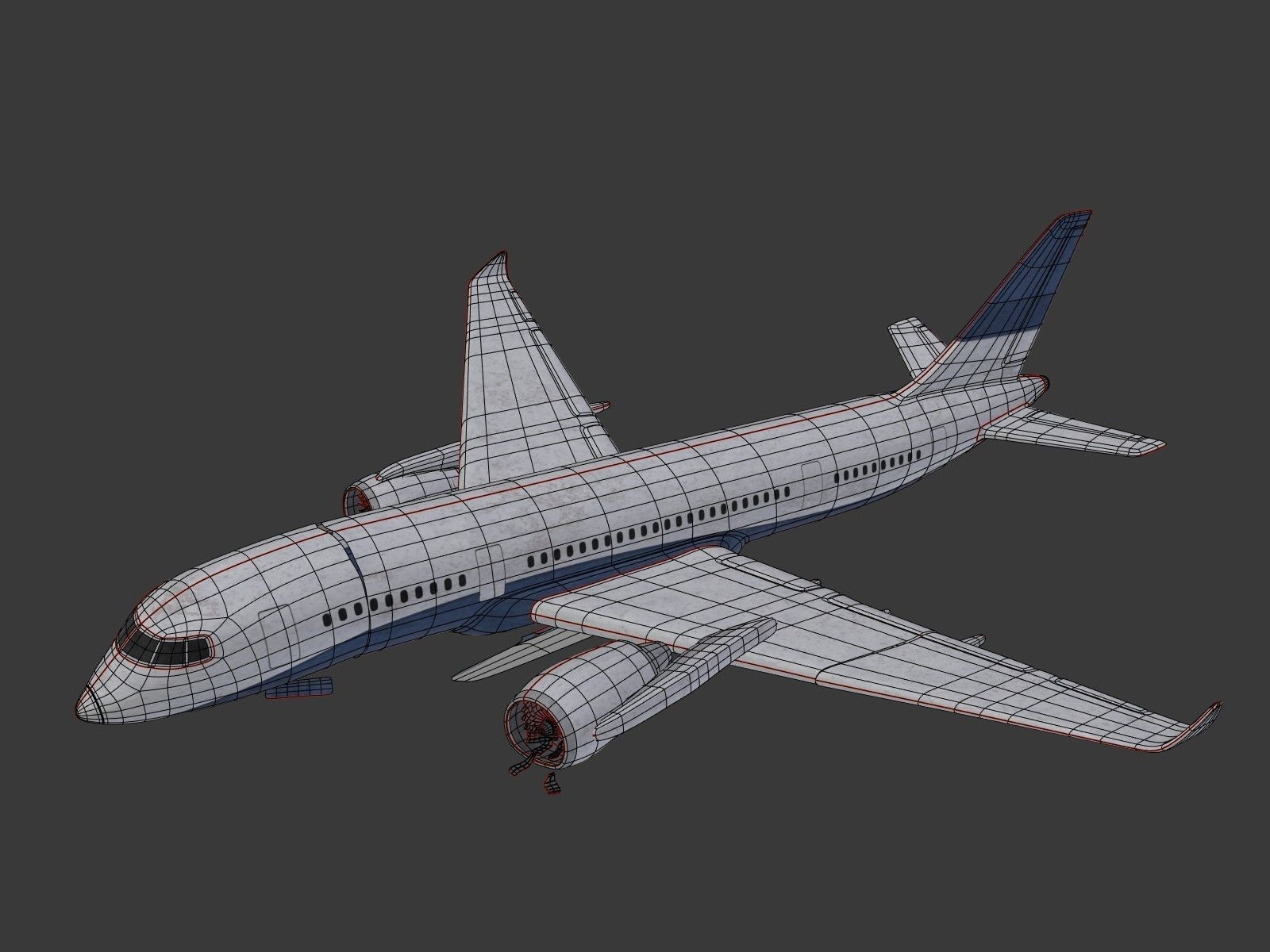 3D model Wrecked Plane VR / AR / low-poly | CGTrader