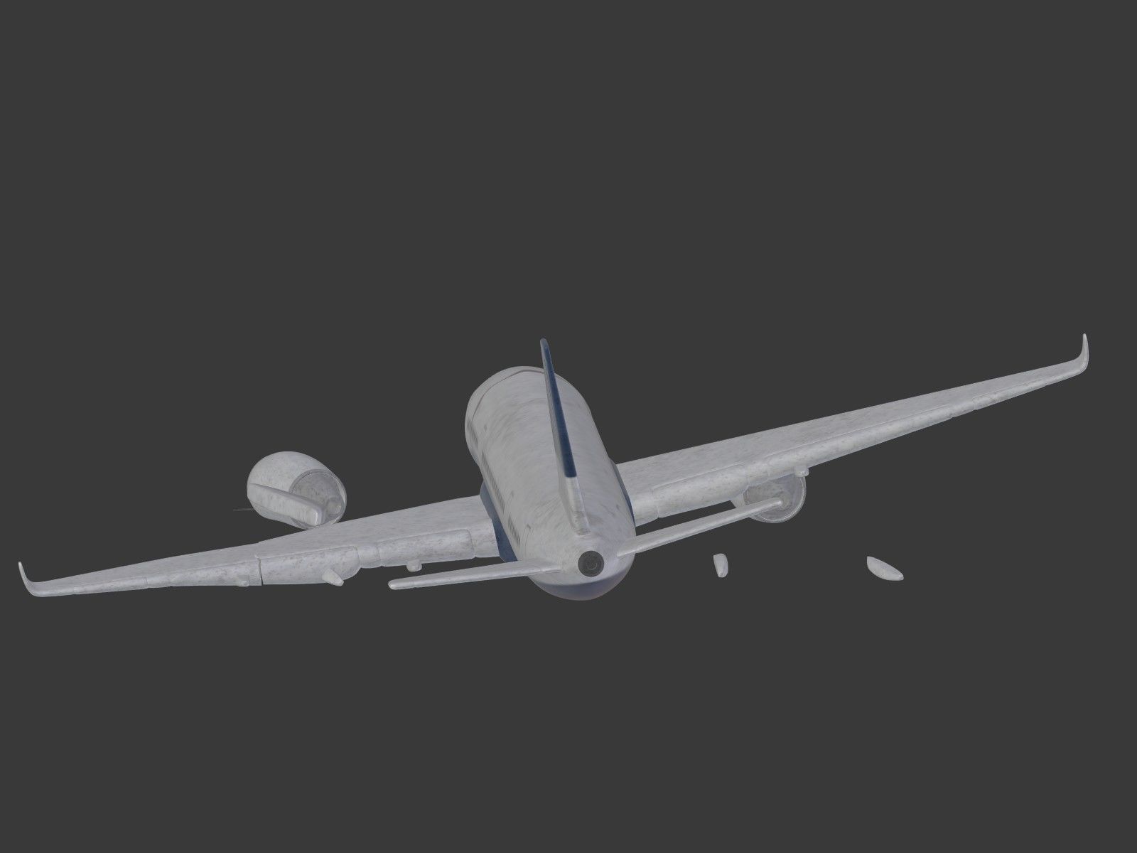 3D model Wrecked Plane VR / AR / low-poly | CGTrader