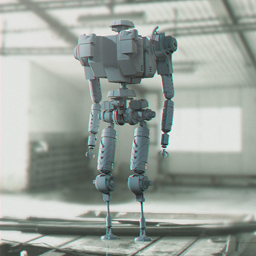 3D Mecha 3D model | CGTrader