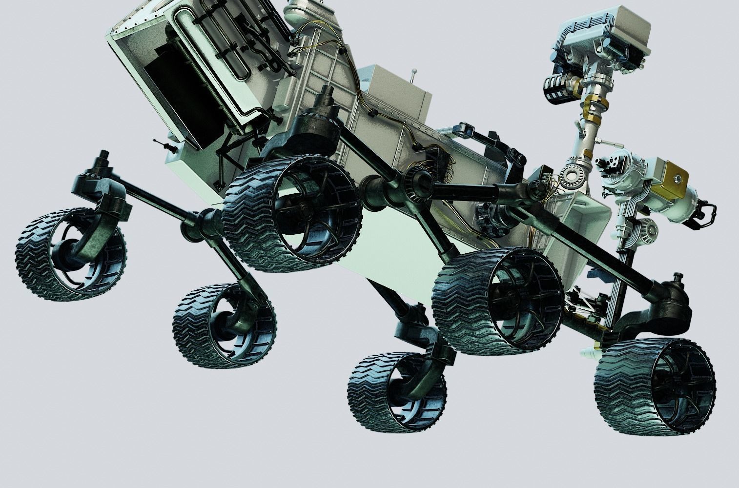Perseverance Mars Rover 3D model | CGTrader