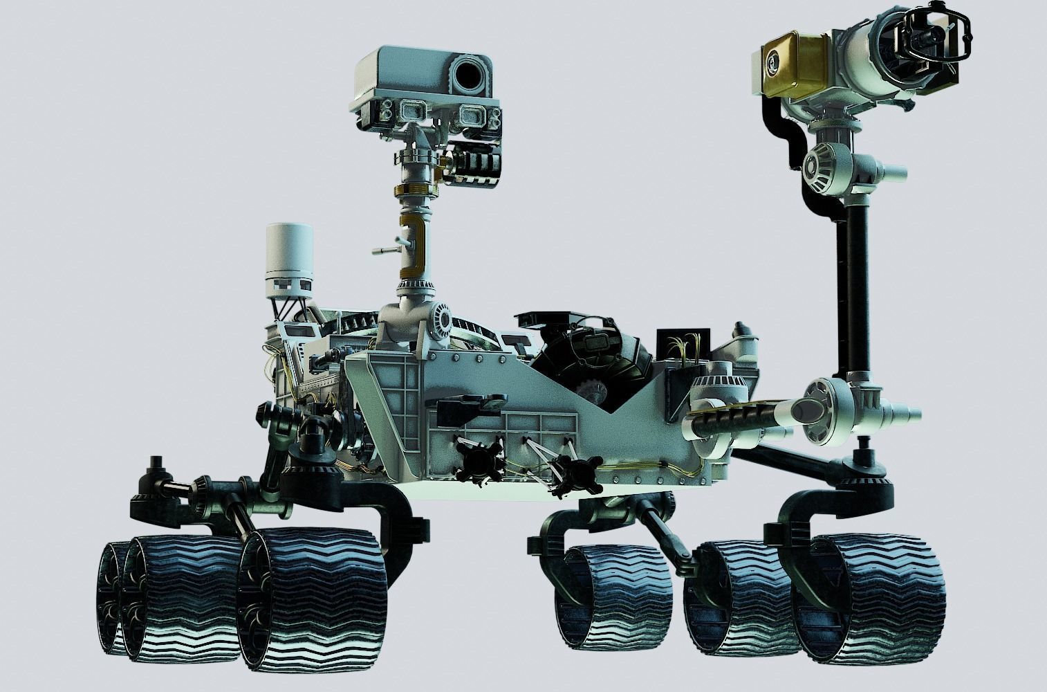 Perseverance Mars Rover 3D model | CGTrader