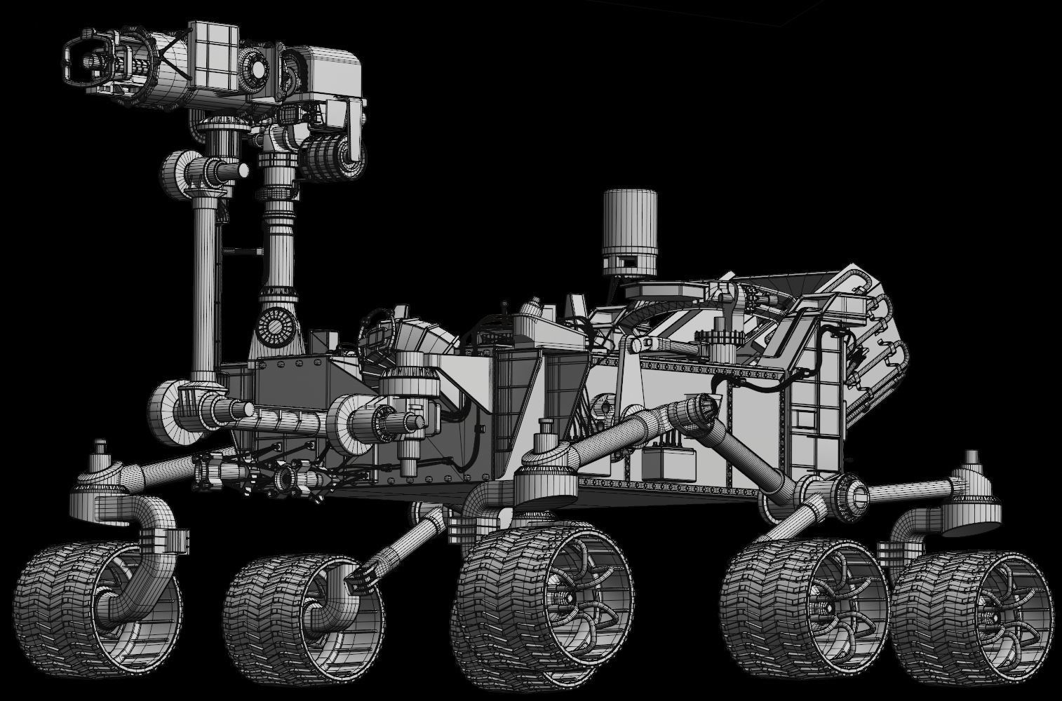 Perseverance Mars Rover 3D model | CGTrader
