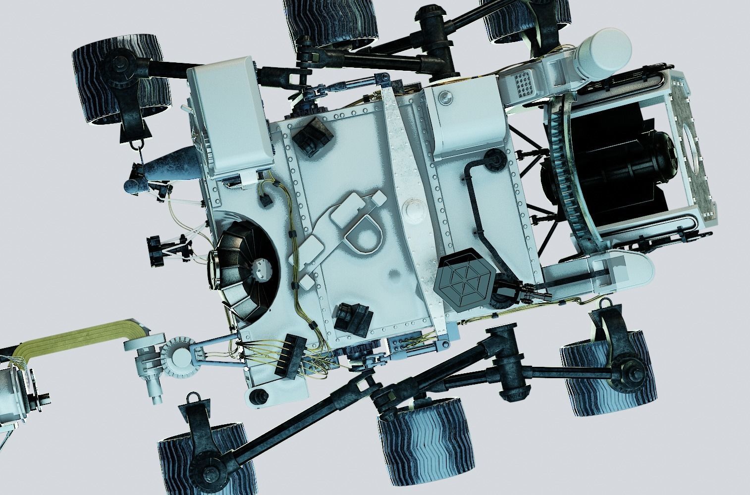 Perseverance Mars Rover 3D model | CGTrader